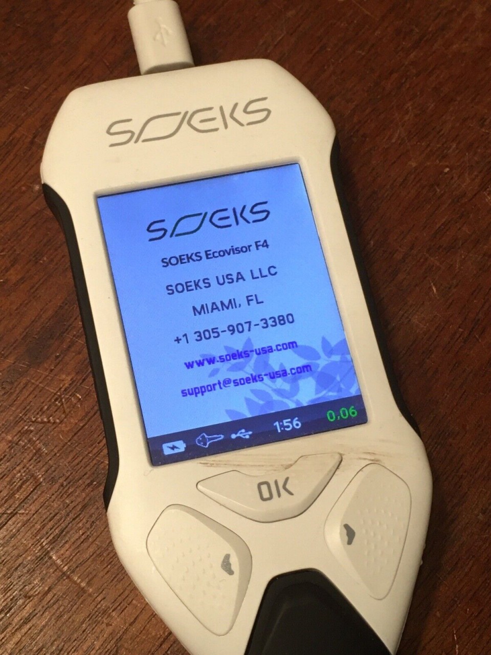 SOEKS EcoVisor F4 Geiger Counter Radiation Detector - MEASUREMENT ...