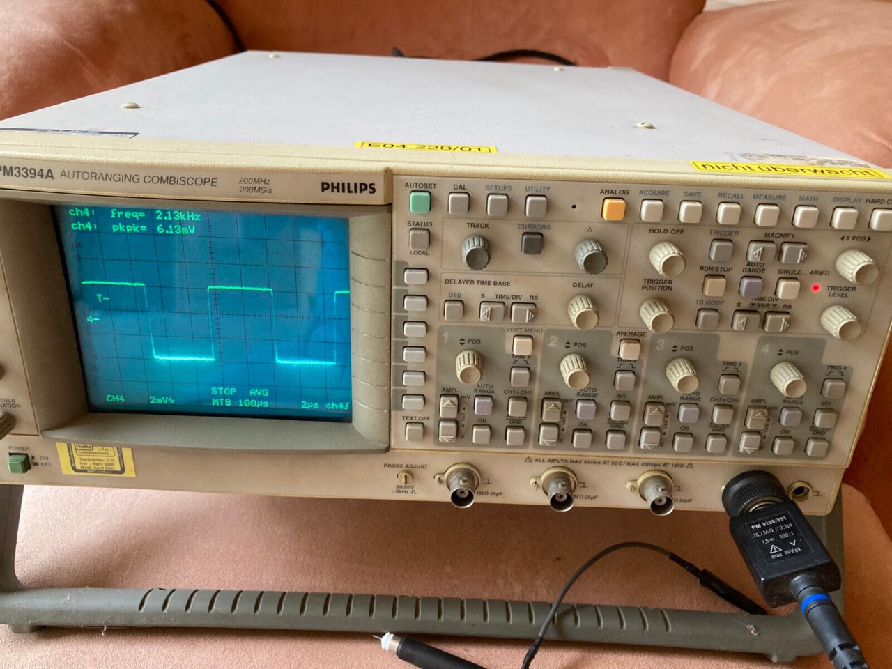 Philips PM3394A Oscilloscope - Measurement Equipment Store, Ltd