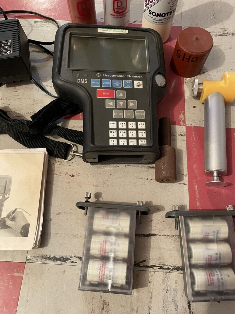 Krautkramer Branson DMS Thickless Tester Ultrasonic 2057WVS