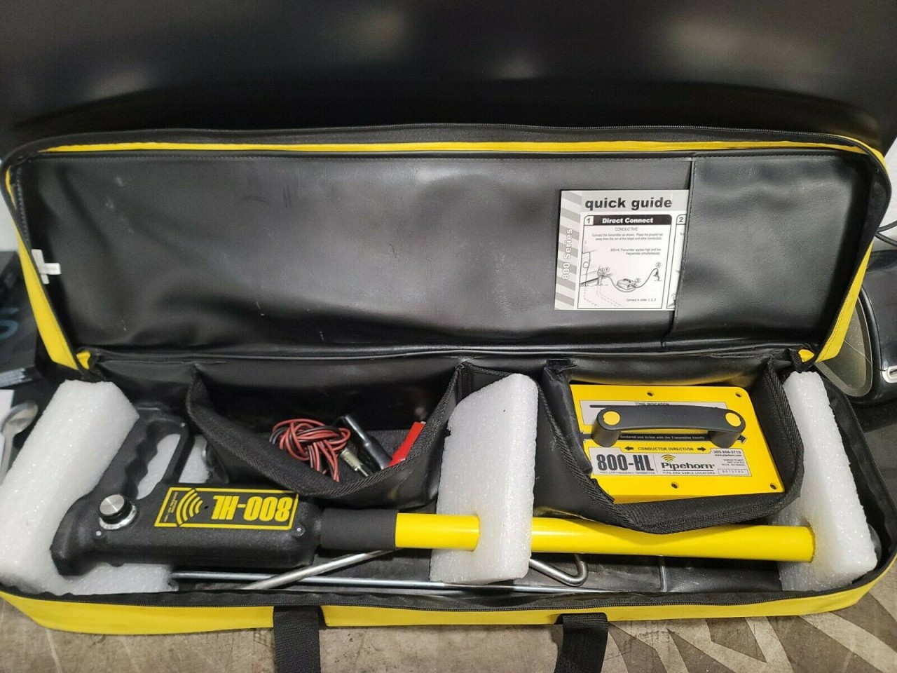 Pipehorn 800HL Pipe Cable Locator - MEASUREMENT EQUIPMENT STORE